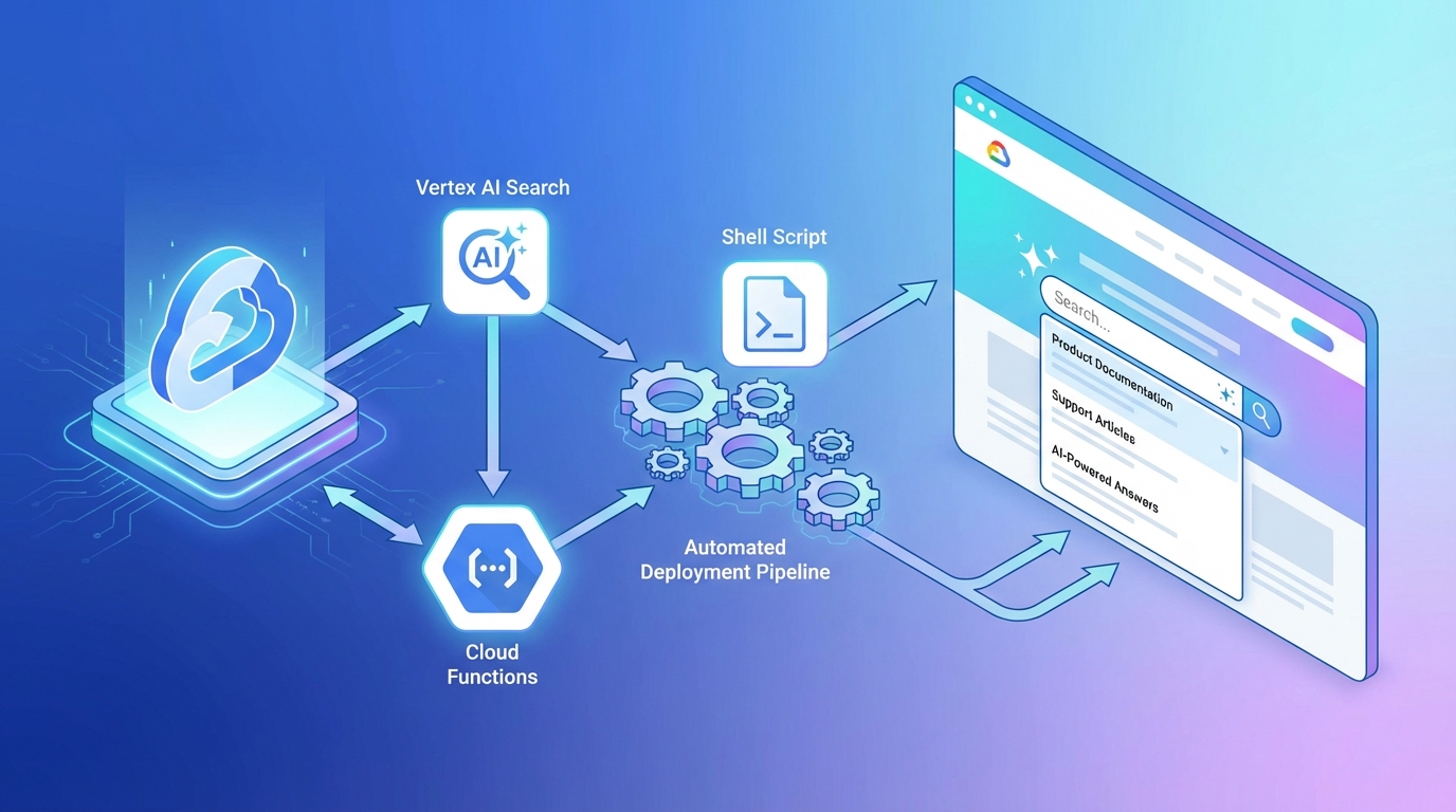 用Vertex AI Search实现站内搜索：Cloud Functions与自动化部署